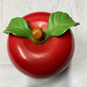 Happy Apple Short Stem Fisher Price Fun Boys& Girls Red Apple Toy - Etsy