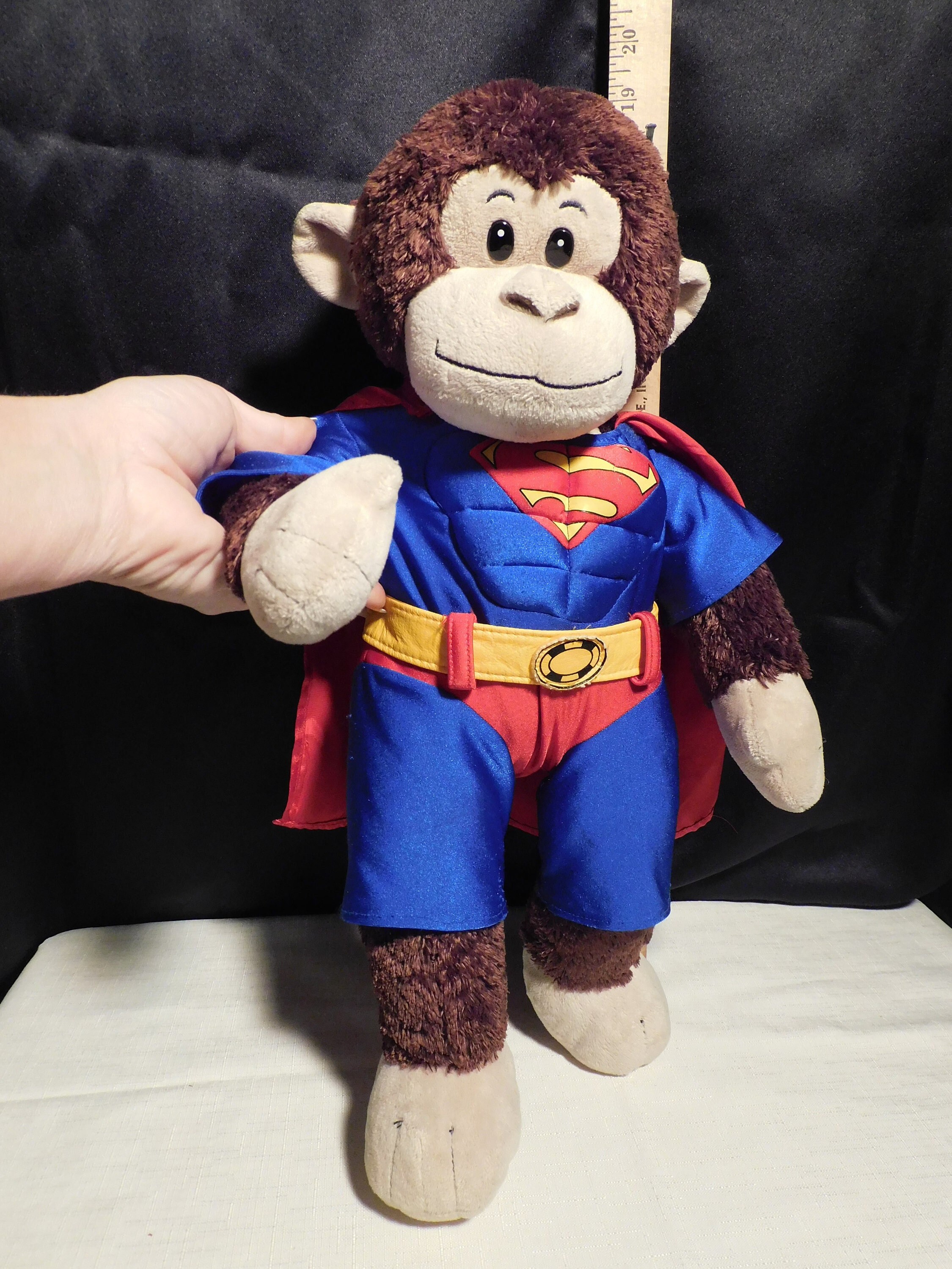 Vintage Smiling Chimp Superman Build-a-bear Plush Keepsake - Etsy