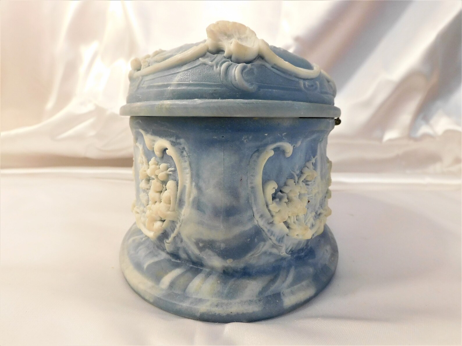 Vintage Incolay Stone Box Collectable Jewelry Box Keepsake - Etsy