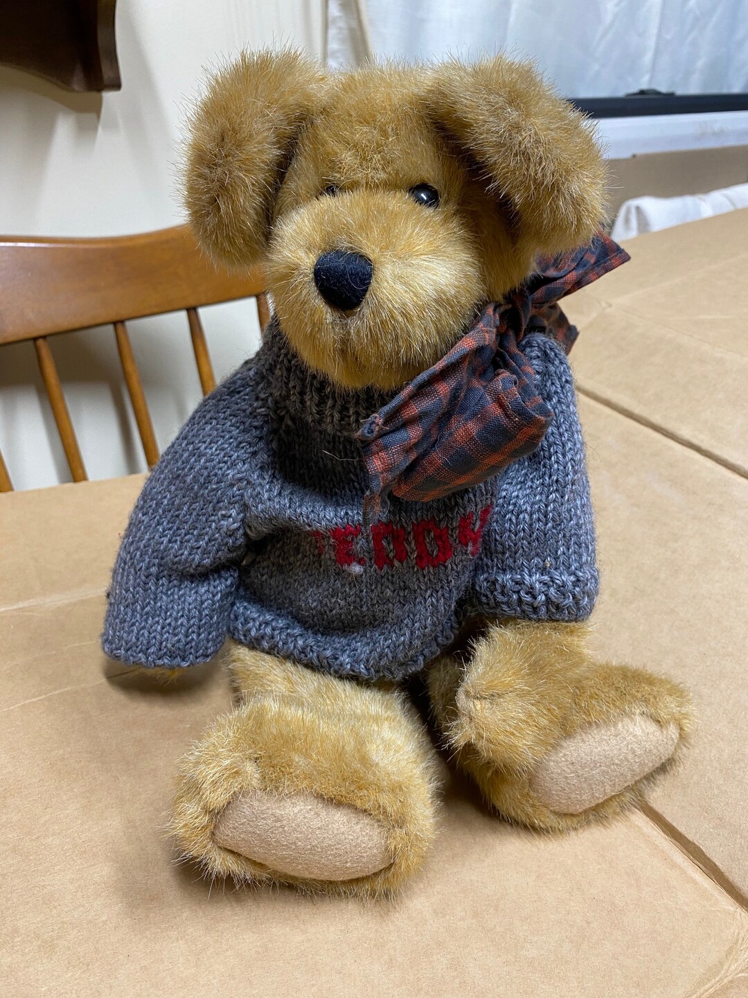 Vintage Jan B. Bearbug Boyds Bear Collectible Plush Teddy Bear ...