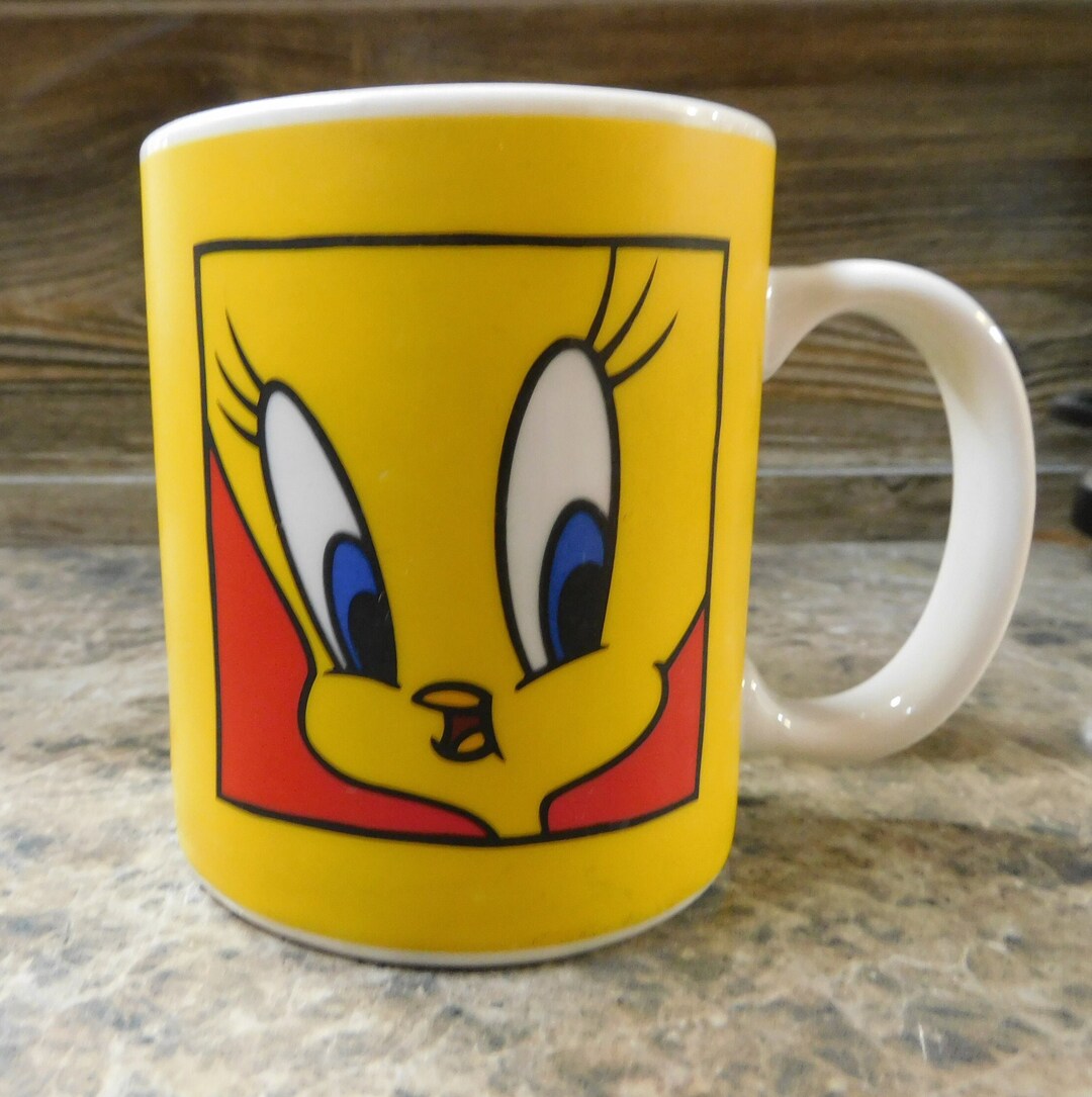 Vintage Tweety Bird Mug Looney Tunes Tweety Bird Mug Collectable ...