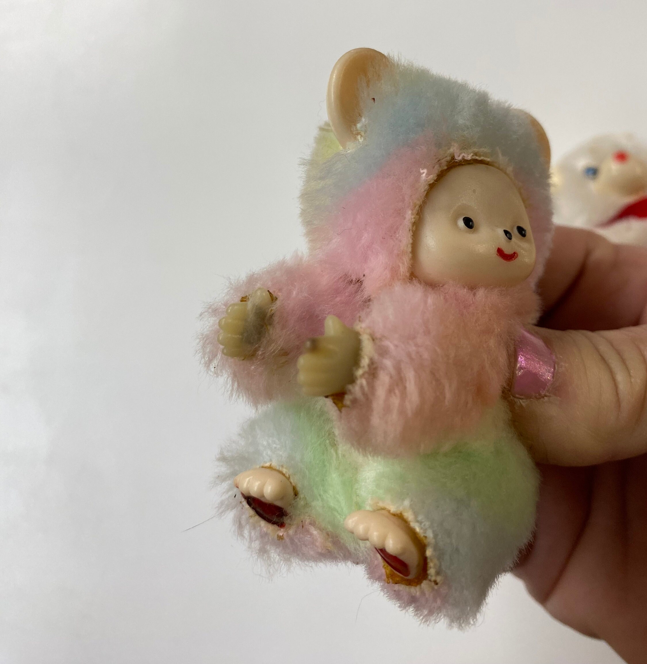 Vintage 2 Squeeze-dolls Clip-on 1980s Squeeze the Arms to Open - Etsy