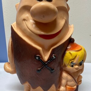 Barney Rubble the Flintstones Coin Bank - Etsy