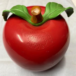 Happy Apple Short Stem Fisher Price Fun Boys& Girls Red Apple Toy - Etsy