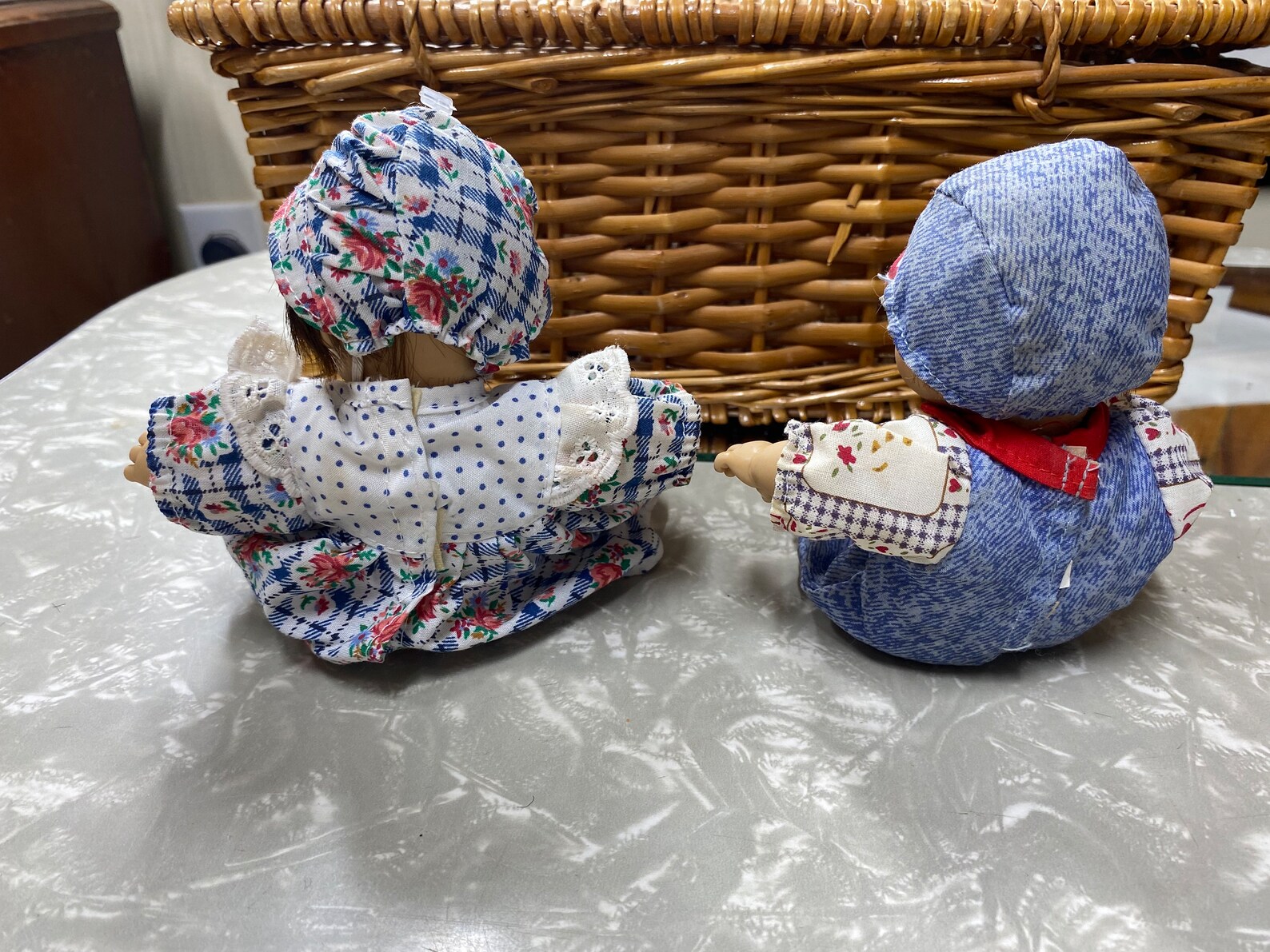 Vintage Happy Kids Bean Bag Doll Collectable Gi-go Dolls About 8 Baby ...