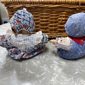 Vintage Happy Kids Bean Bag Doll Collectable Gi-go Dolls About 8 Baby ...