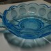 Vintage Nappy Glass Bowl With Handle Fostoria Coin Glass Collection ...