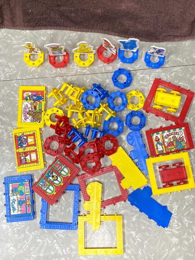 Kids Construction Sesame Street Set - Etsy