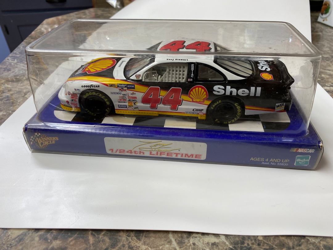 Vintage Tony Stewart 44 Shell Oil Pontiac Grand Prix Racing Car ...