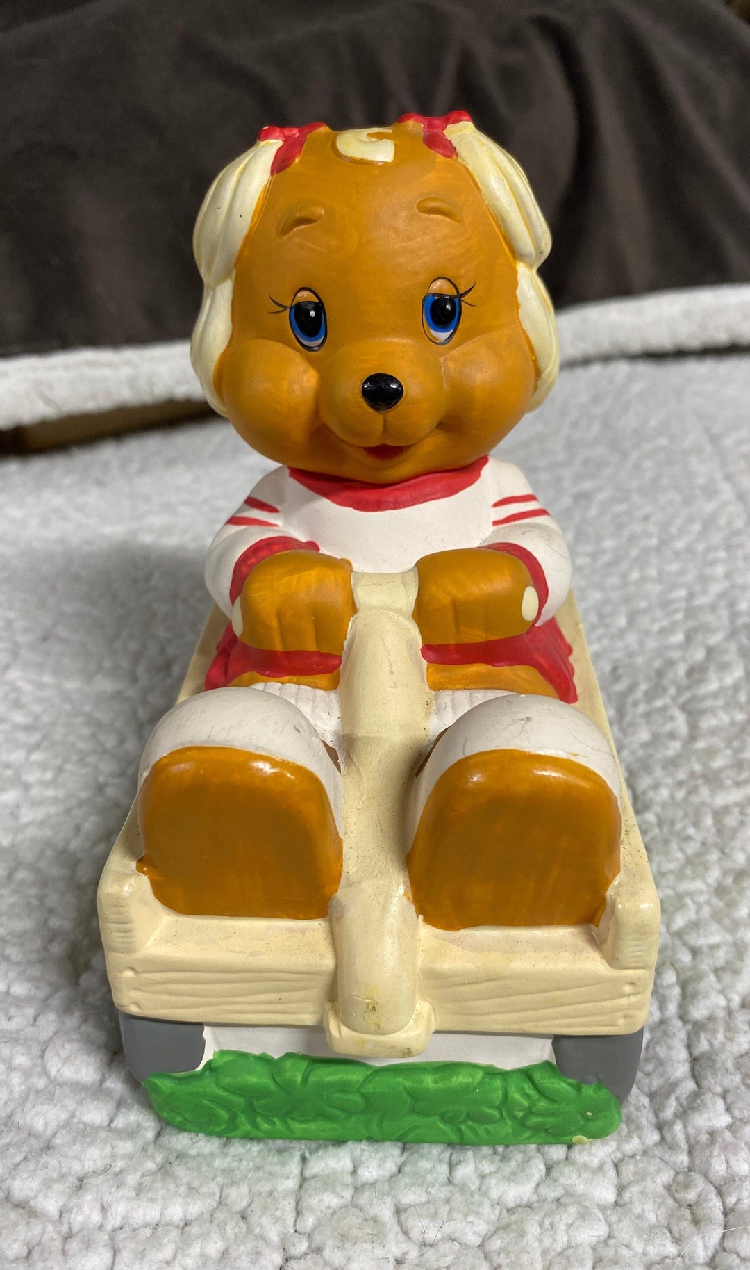 Vintage the Get Along Gang Collectable Dotty Dog Ceramic Bank Keepsake ...