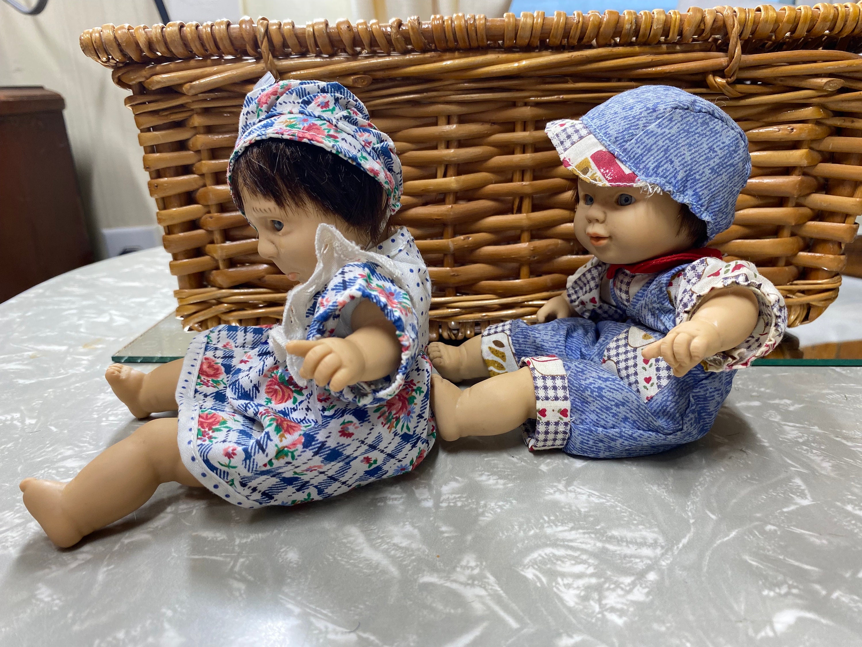 Vintage Happy Kids Bean Bag Doll Collectable Gi-go Dolls About 8 Baby ...