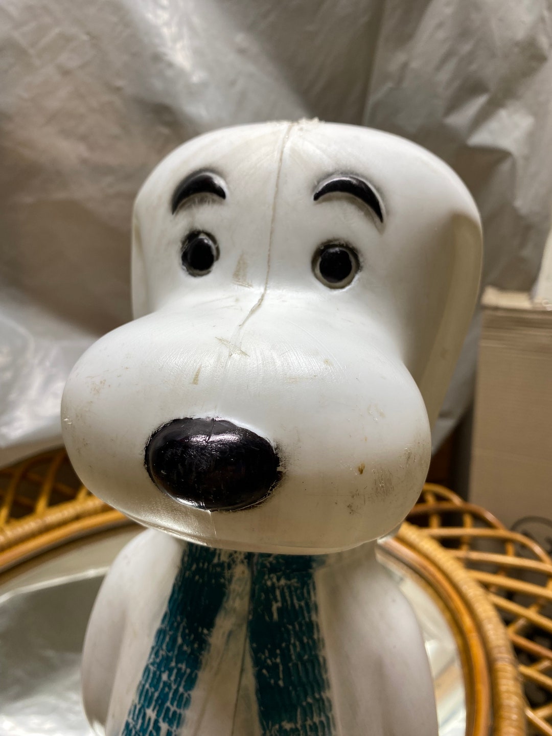 Snoopy Bank AJ Renzi Plastic Snoopy Bank Collectible Character Piggy ...