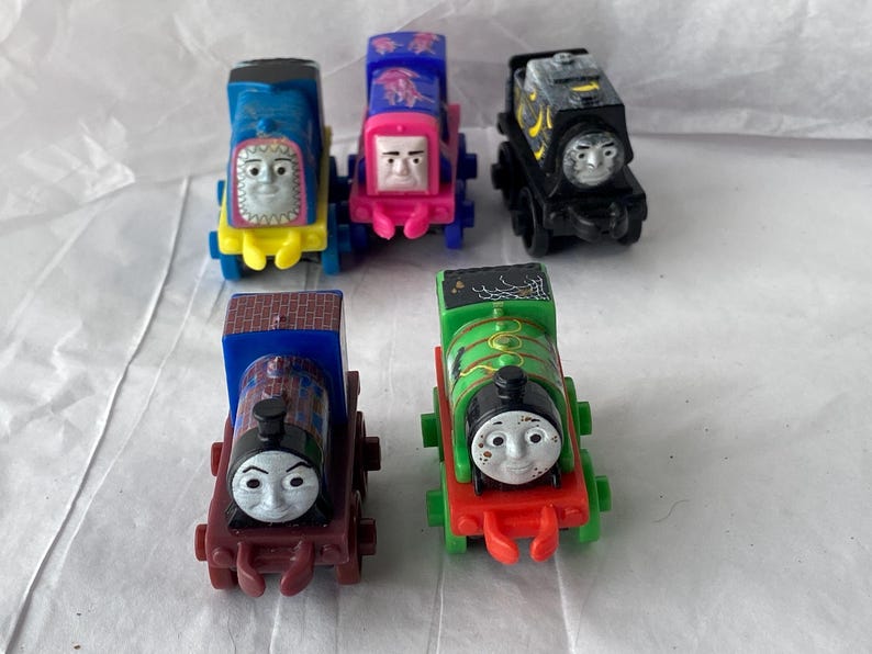 Thomas the Train Mini Trains - Etsy