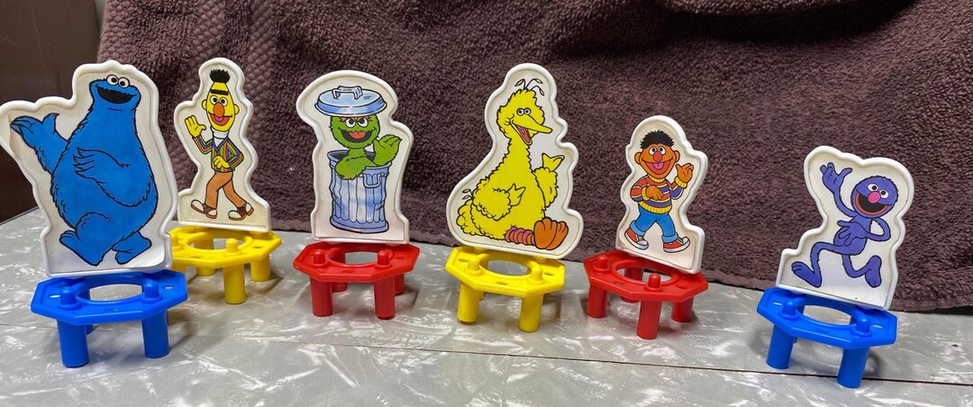 Sesame Street Build N Play Kids Construction Set - Etsy UK