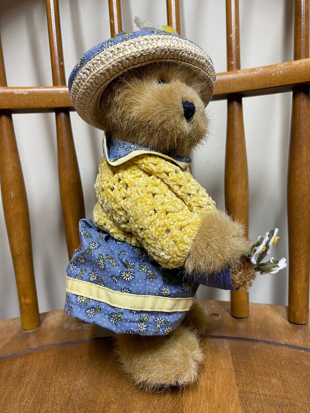 Vintage Bailey Bear Boyd's Bear Happy Bear a Fun Collectable Stuffed ...