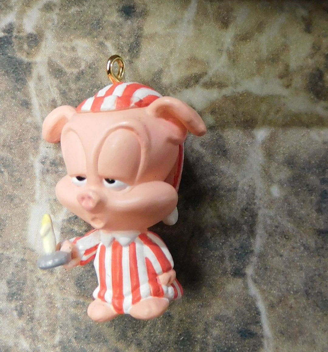 Hampton Pig Tiny Toon Ornament Hallmark Miniature - Etsy