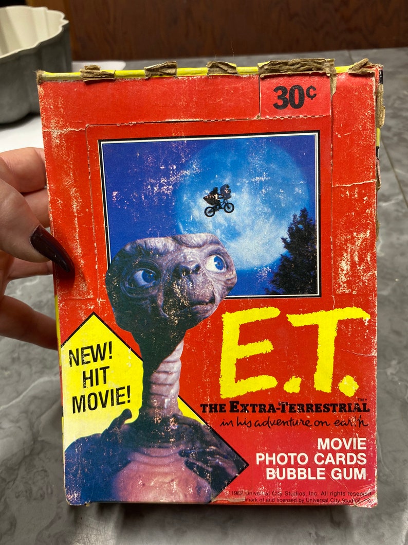 Vintage ET Cards Factory Sealed 1982 Topps Card Collectable - Etsy