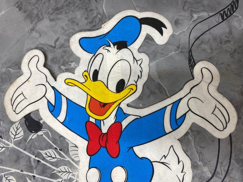 Vintage Walt Disney's World on Ice Donald Duck Felt - Etsy