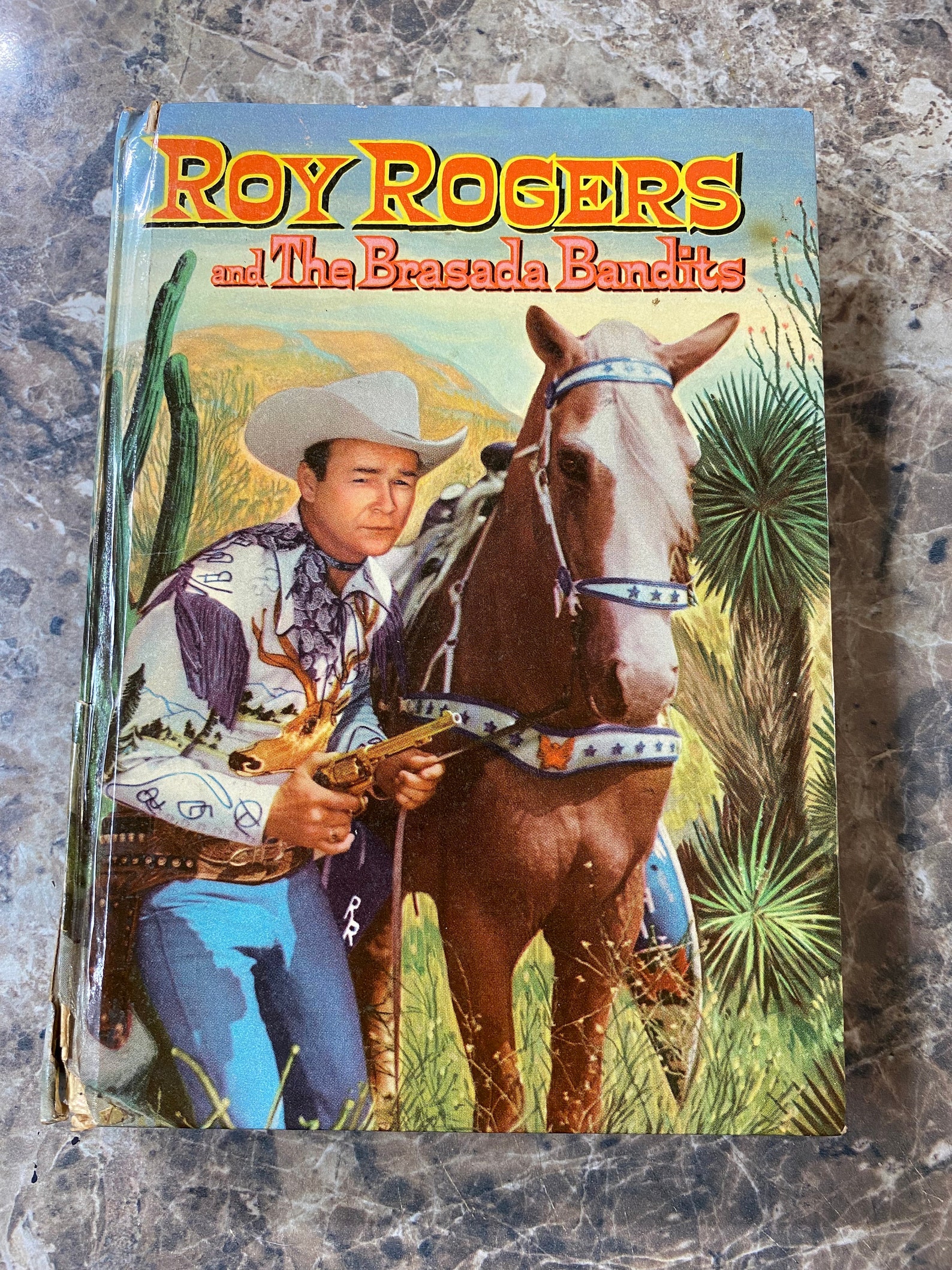 Vintage Roy Rogers & the Brasada Bandits Golden Age Books Cowboy Book ...