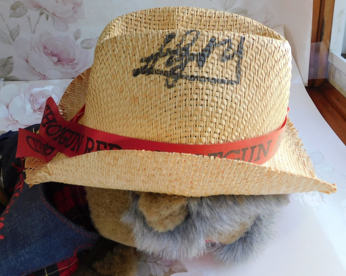 Vintage Autographed Hee Haw Collectable Shotgun Red Plush - Etsy