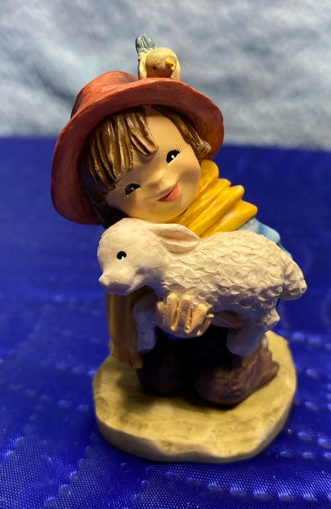 Vintage Shepherd Kneeling Toriart Hand Painted Juan Ferrandiz Nativity ...