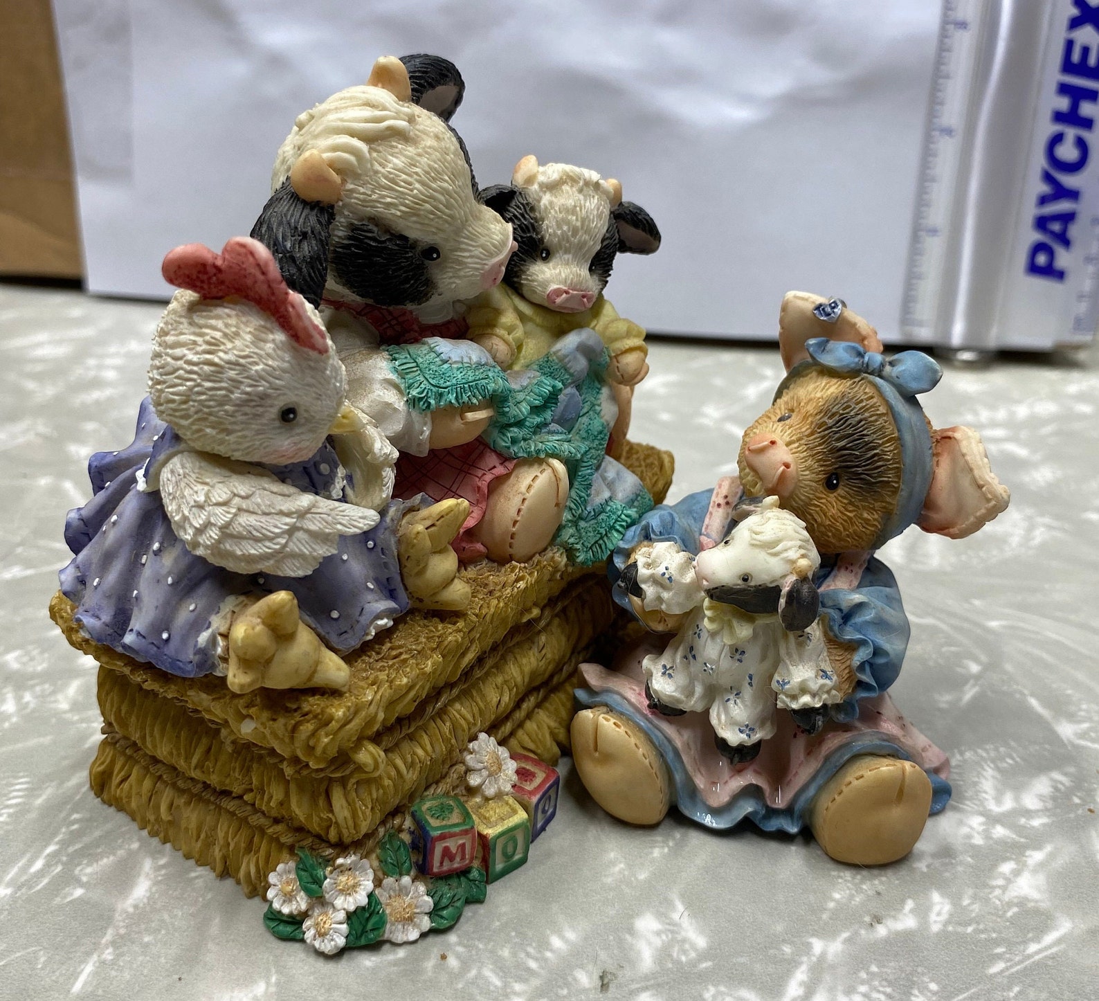 Vintage A Moo Addition to Our Family Collectable Mary's Moo Moos ...
