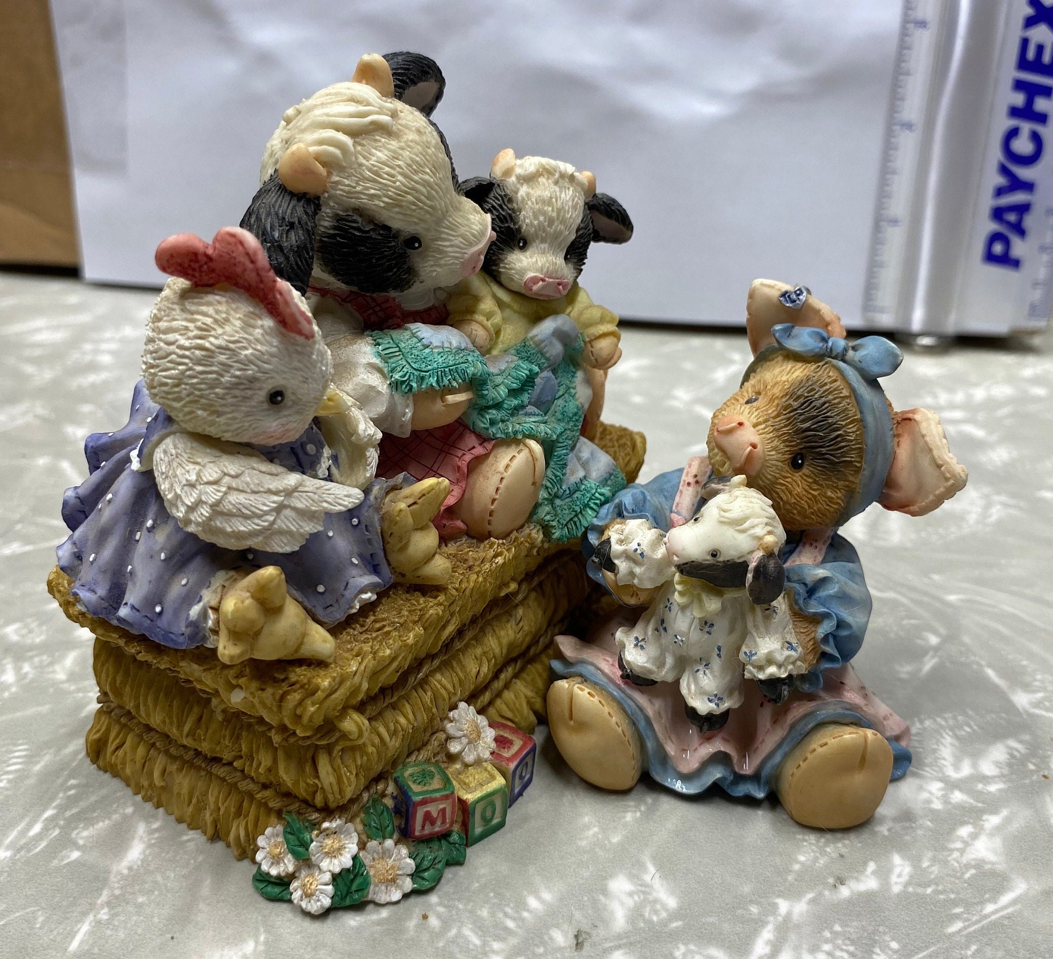 Vintage A Moo Addition to Our Family Collectable Mary's Moo Moos ...