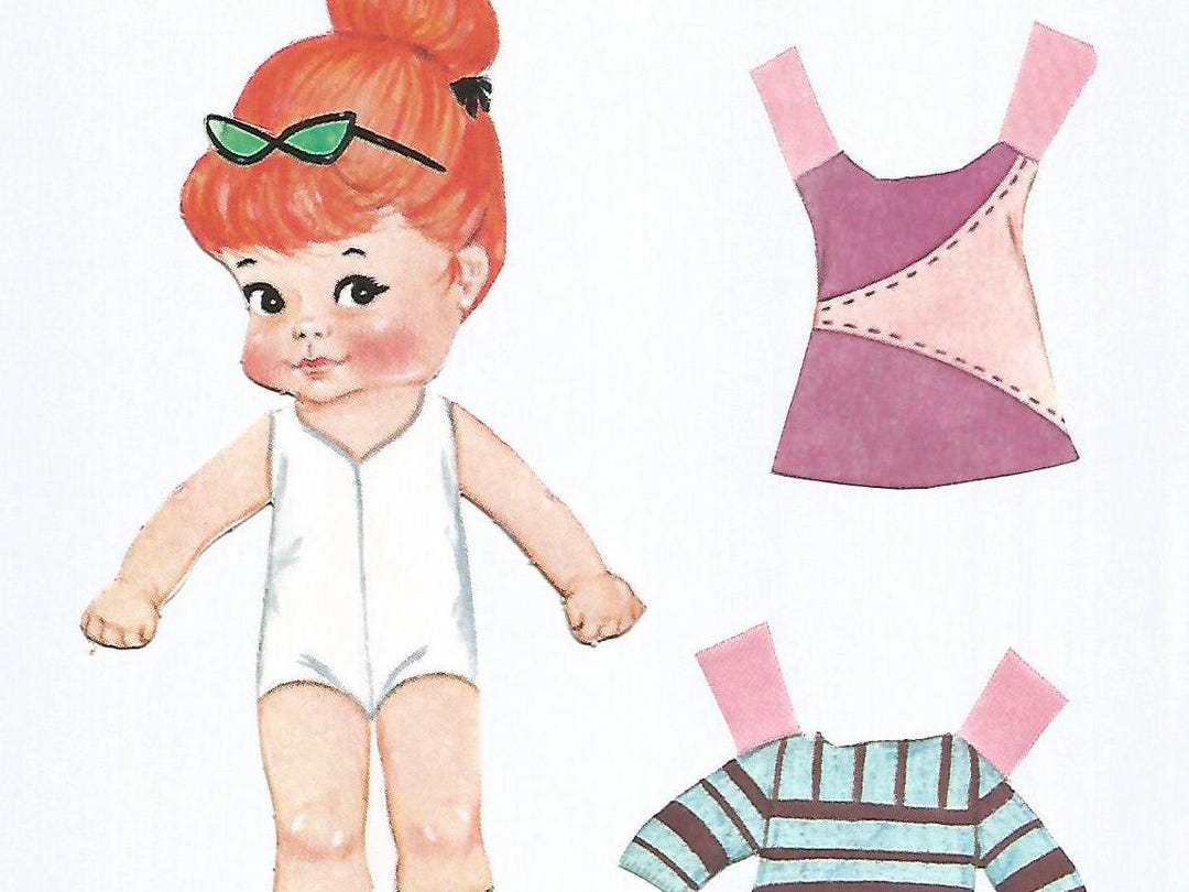 Vintage Secret Sue Paper Dolls Secret Sue Printable - Etsy