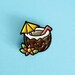 Coconut Cocktail Pin - LIMITED EDITION - Soft Enamel Pin Badge - Etsy