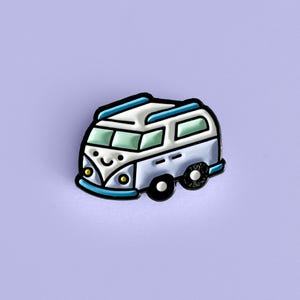 Camper Van Pin - LIMITED EDITION - Soft Enamel Pin Badge - Etsy