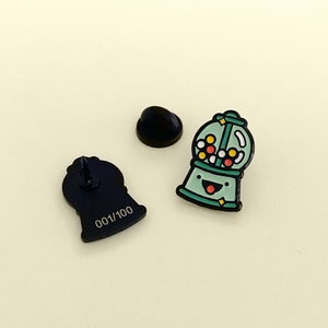 Gumball Machine Pin - LIMITED EDITION - Soft Enamel Pin Badge - Etsy