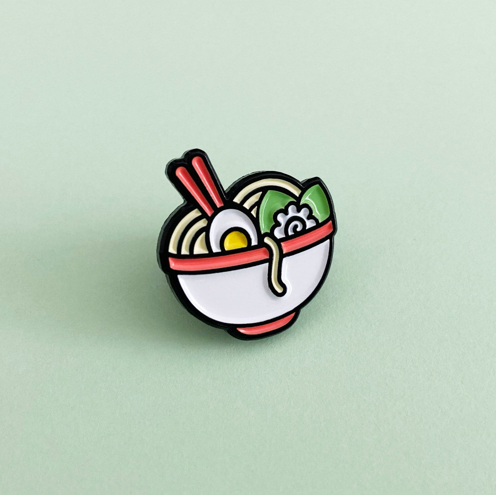 LIMITED EDITION Ramen Noodle Soft Enamel Pin Badge | Etsy