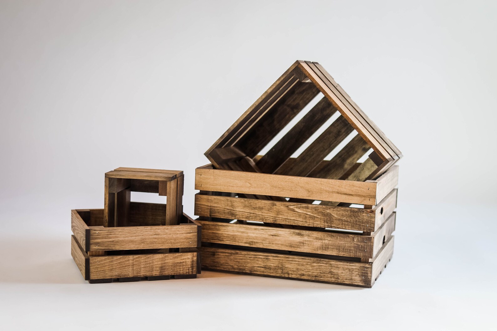 Large Nesting Boxes Set of 4 - Etsy