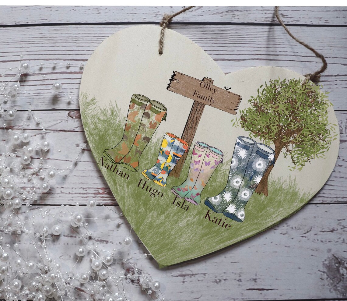 Digital Download, PNG Wellies, Wellies, Family Tree, Tree, Family ...