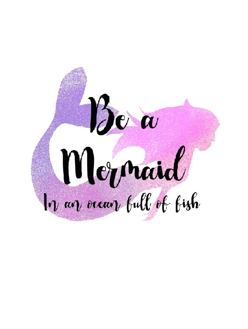 Digital PNG / JPEG, Bundle, Mermaid Images, Mermaid Quotes,mermaid ...