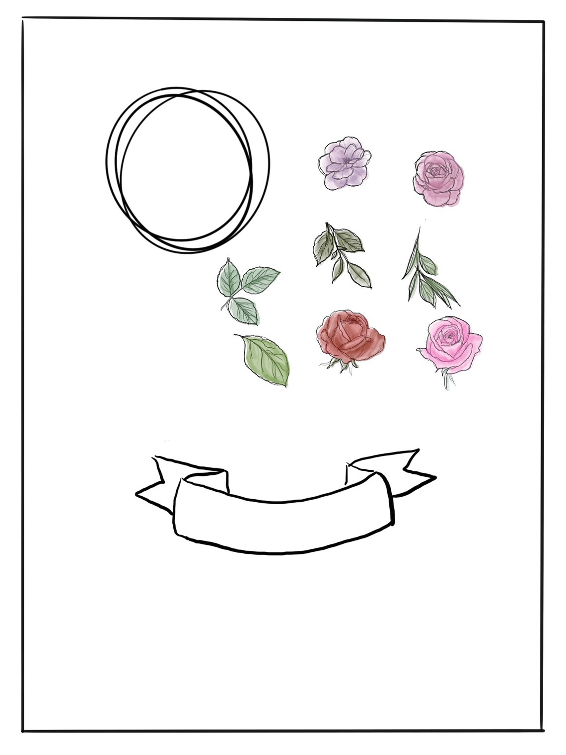Digital PNG / JPEG Wellies, Raincoats, Coat Hooks, Family Illustration ...