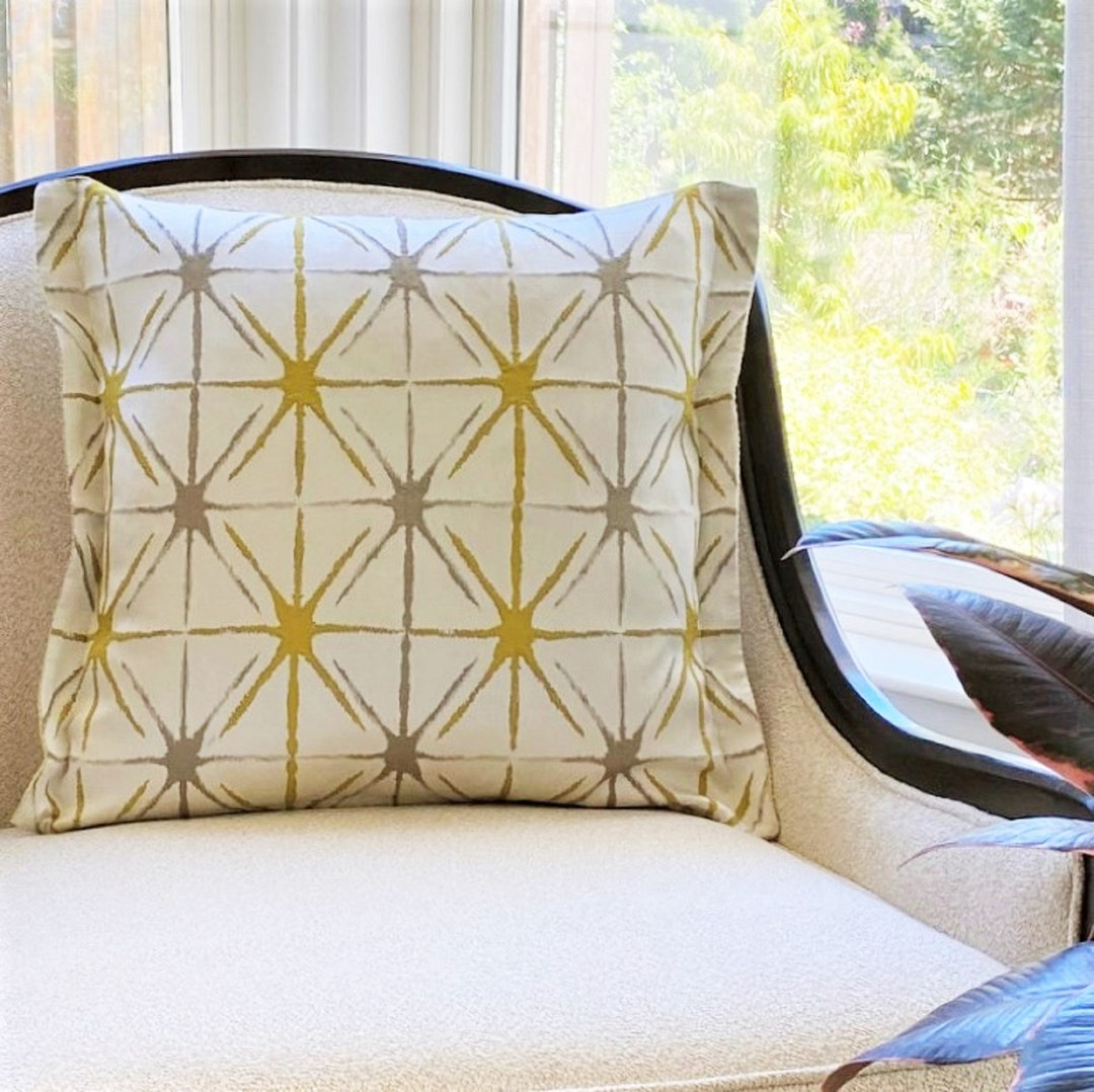 20 X 20 Pillow Cover, Diamond Pattern Pillow, Neoclassical Decor ...