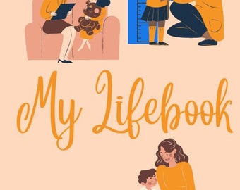 Foster Care Lifebook Life Story Memory Book Printable 41 Pages PDF ...