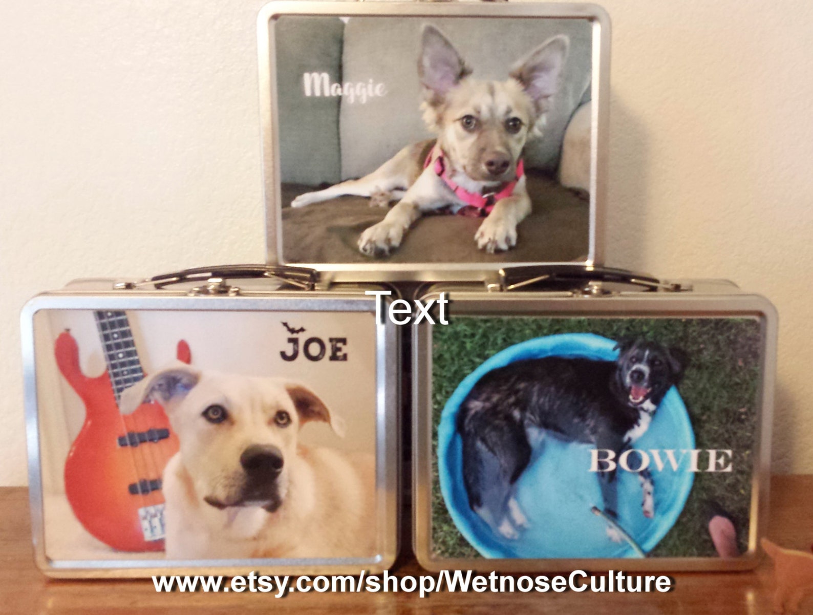 Custom Retro Lunchbox YOUR Dog's Photo ULTRA-FAST Production - Etsy