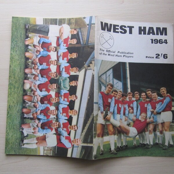 West Ham Book - Etsy