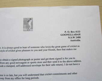 Adam Gilchrist Signature