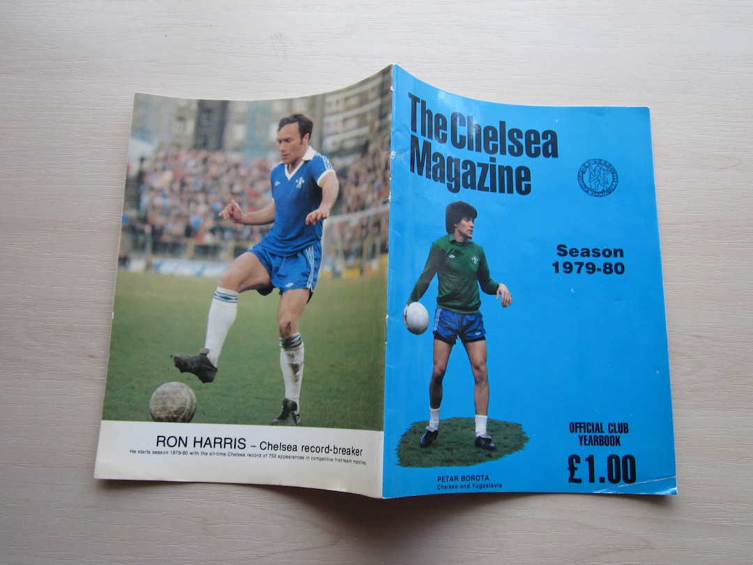1979-80 Chelsea Football Club Handbook, Yearbook, Annual Souvenir ...