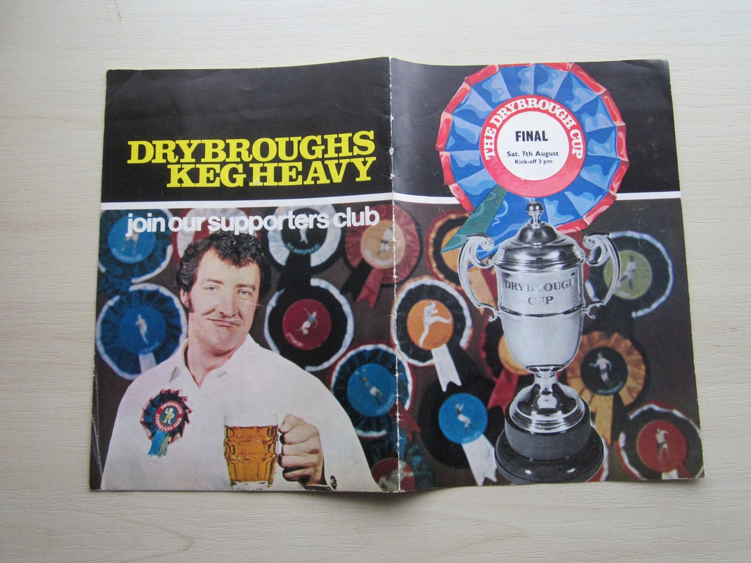1971 Aberdeen V Celtic, the Drybrough Cup Final Programme. Ideal ...