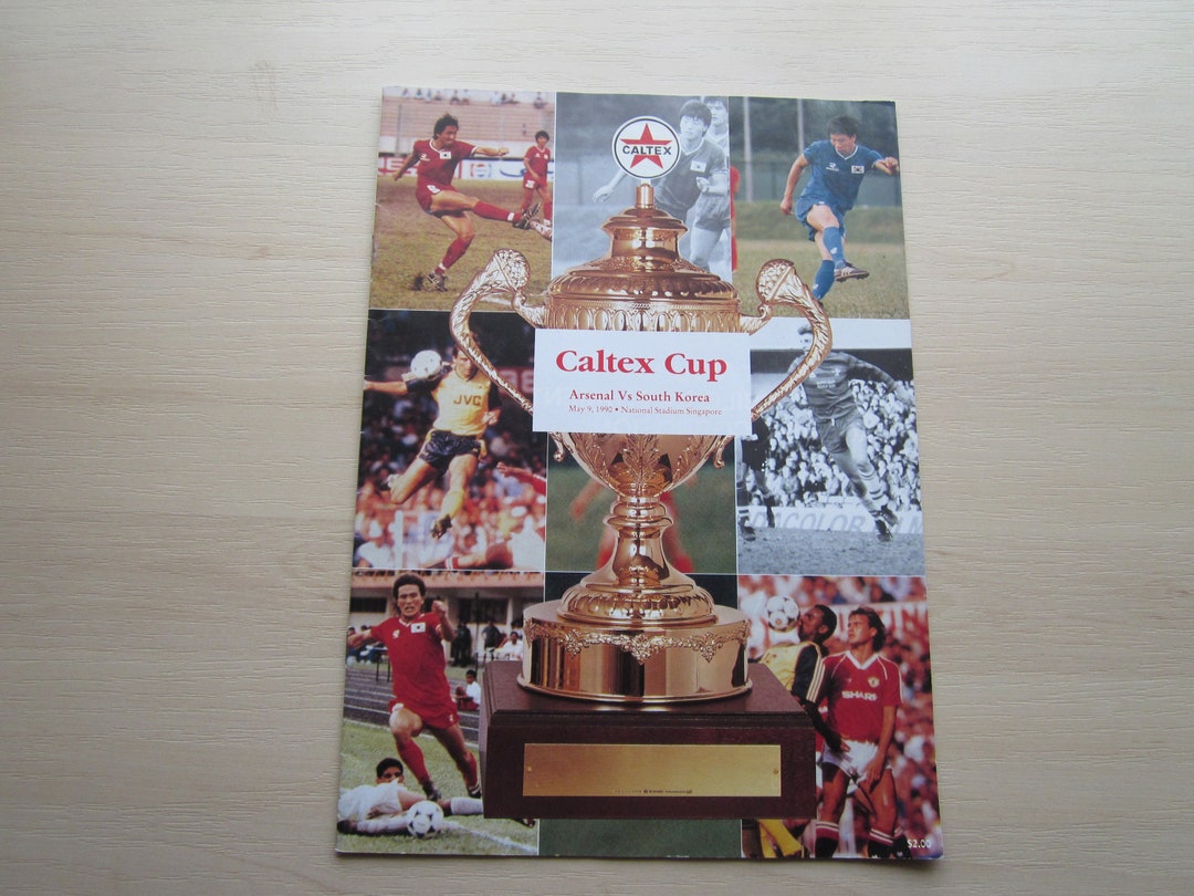 1990 Caltex Cup Final (KOREA) South Korea V Arsenal Football Club ...