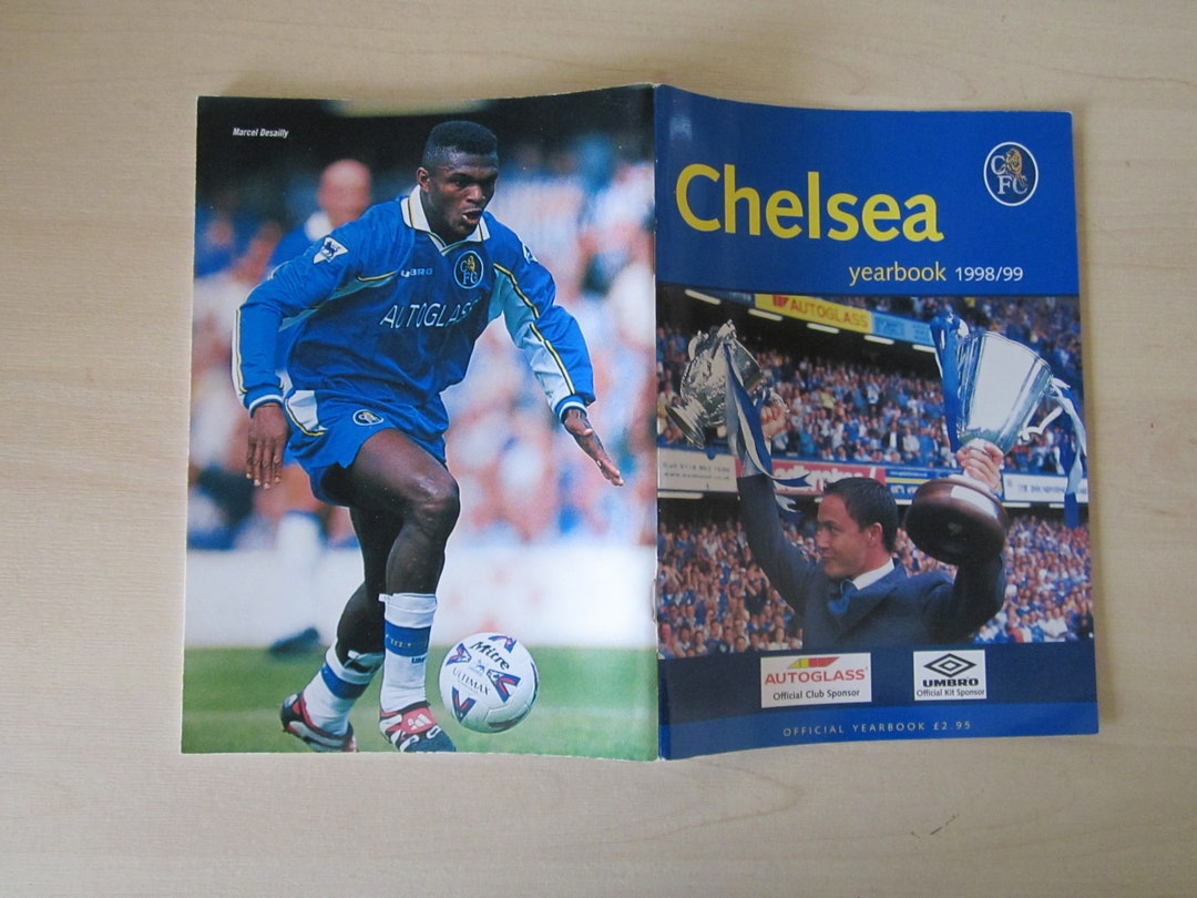 1998-99 Chelsea Football Club Yearbook, Handbook, Annual, Souvenir ...