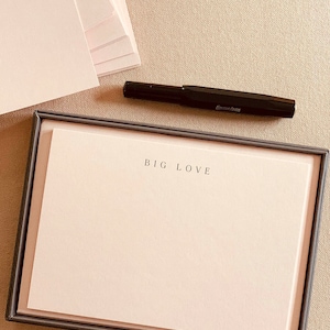 Big Love Notecard Set - Etsy
