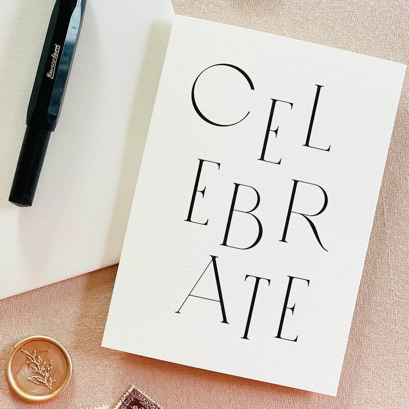 Black Typography - Etsy
