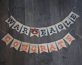 Auburn decor | Etsy