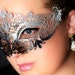 Black Swan Mask Volta Masquerade Full Face Mask, Women Halloween Mask ...