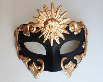 Venetian Sun Mask | Etsy